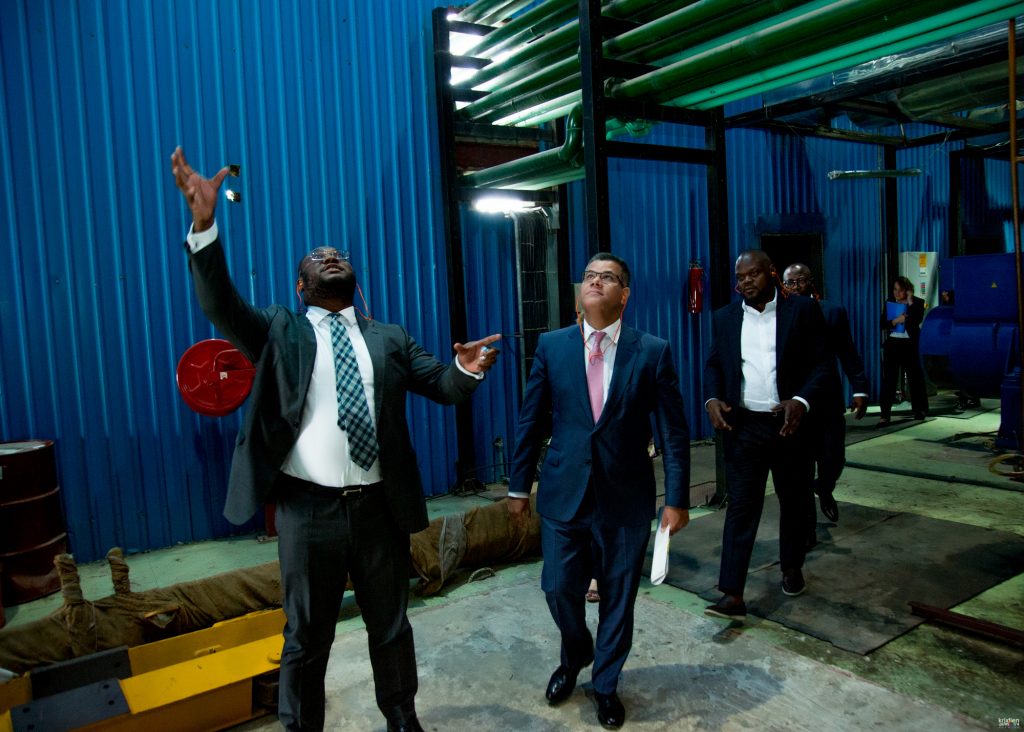 UK Secretary of State for International Development visits Viathan ...