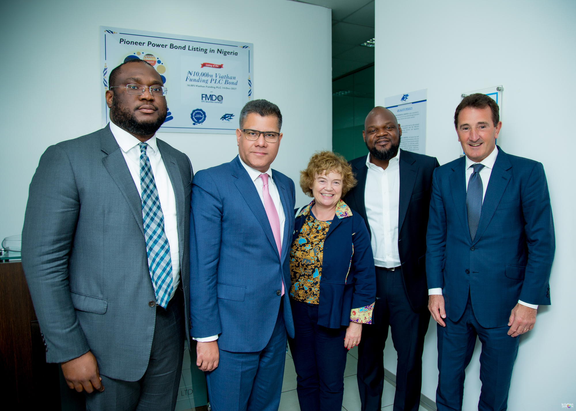 UK Secretary of State for International Development visits Viathan ...